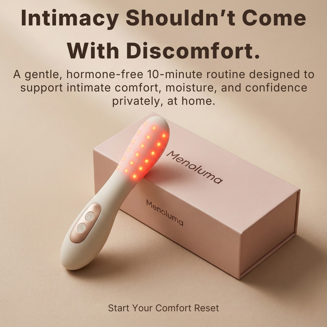 Menoluma™ | Intimate Comfort & Warmth Device for Menopause Relieff